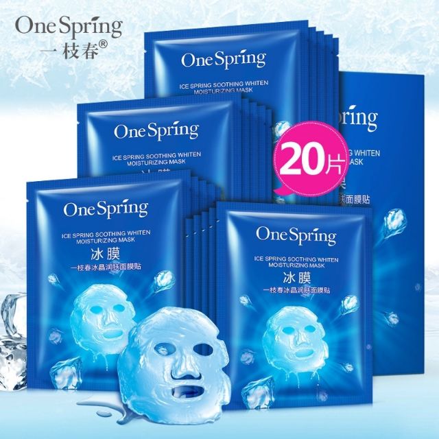 OneSpring Ice Crystal Moisturizing Mask🔥ready stock🔥冰膜 | Shopee Malaysia
