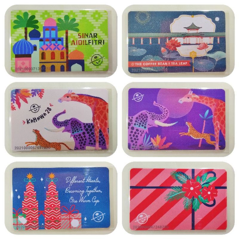 CBTL Card The Coffee Bean and Tea Leaf Member Card Collection | Shopee ...