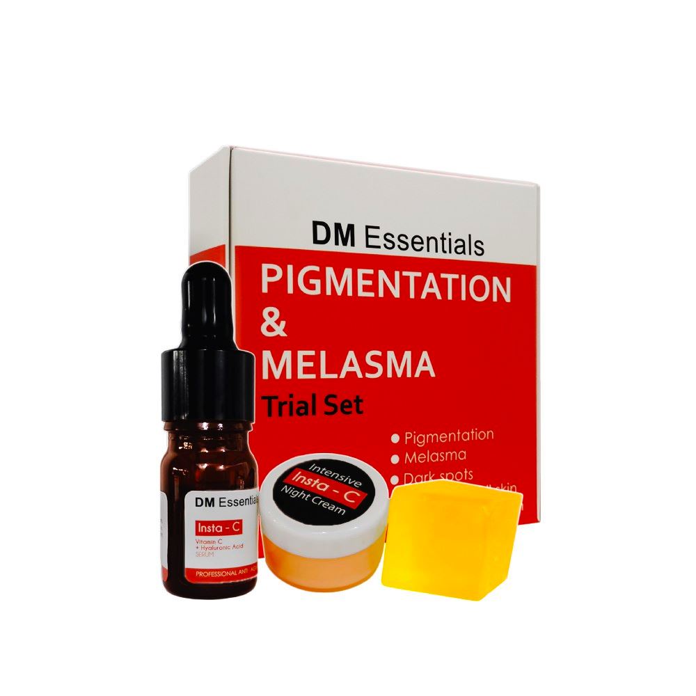 DM ESSENTIALS Insta-C Pigmentation & Melasma/Pigmentasi & Jeragat Trial ...