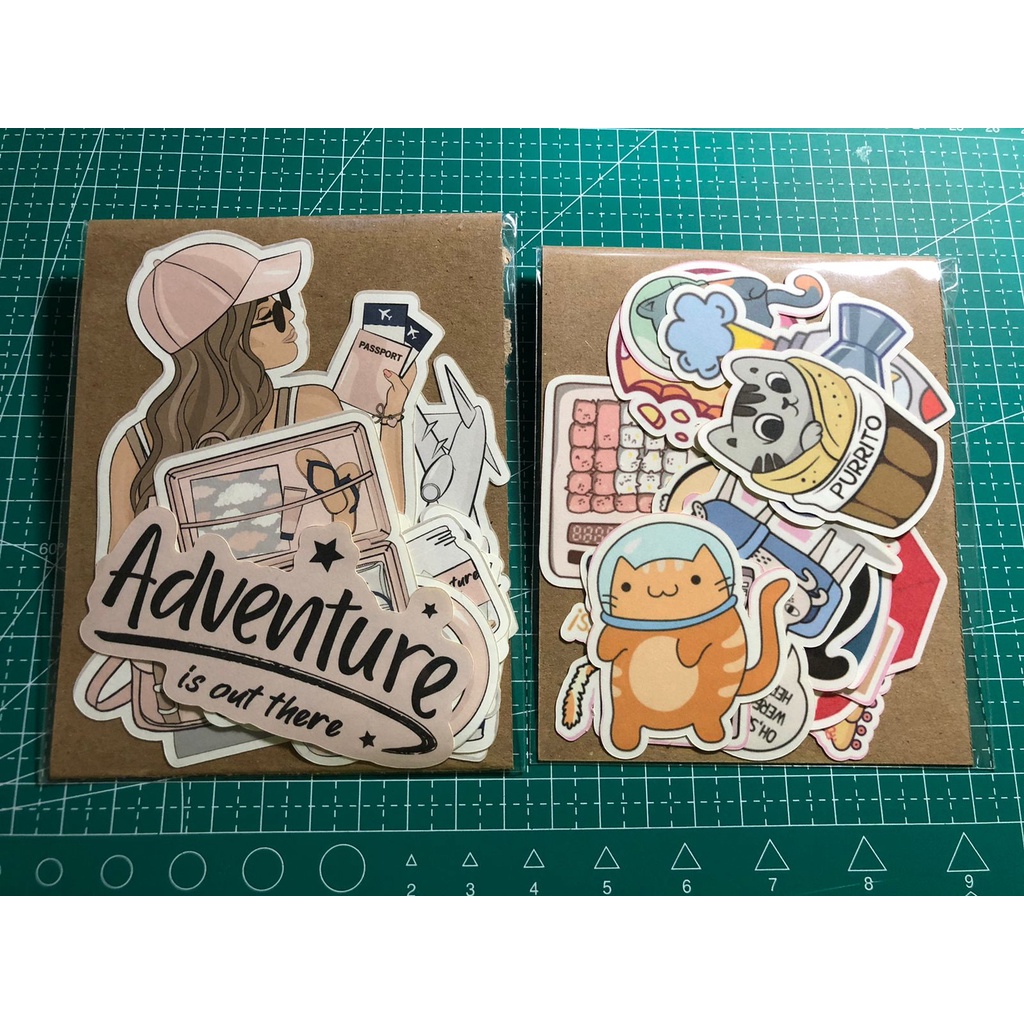 A4 Die Cut aesthetic Vinyl Sticker/Print Label Sticker/Kpop Sticker ...