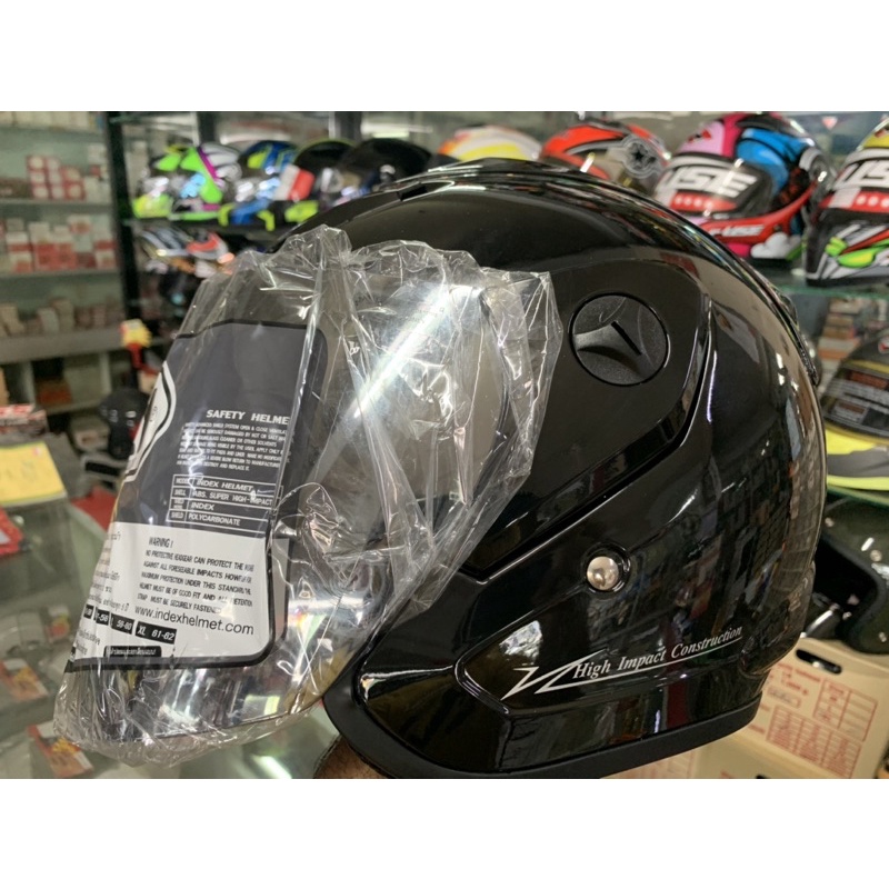 INDEX TITAN Helmet Special Edition Dark Mercury Shield | Shopee Malaysia