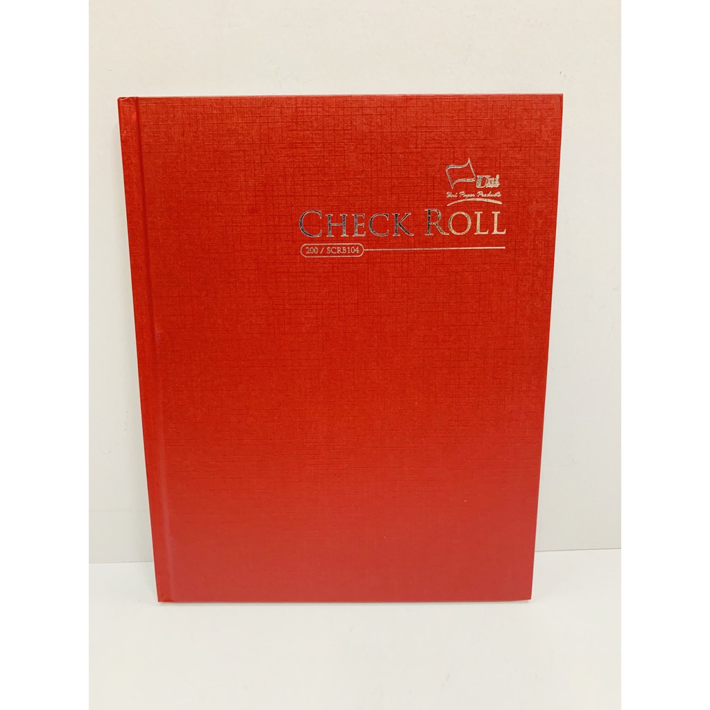UNI CHECK ROLL HARD COVER SQUARE BOOK 200PAGES | Shopee Malaysia
