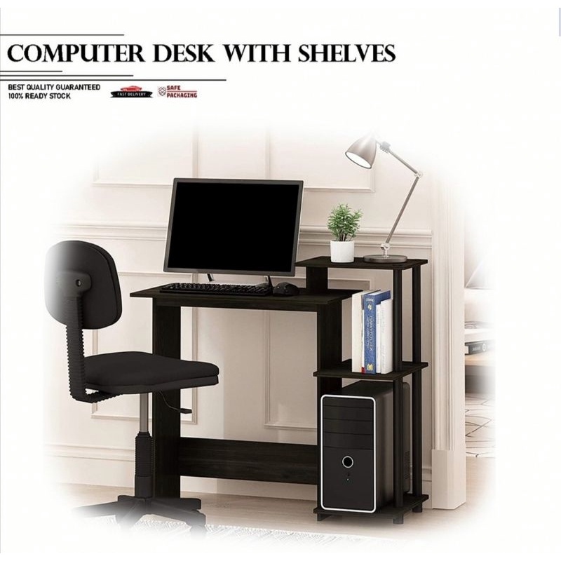 READY STOCKS!!! Computer & Writing Desk/Meja Komputer dengan tempat ...