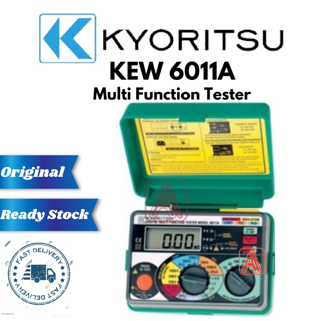 Kyoritsu 6011A Multi Function Testers ~ Original 👍 12 Months Warranty 👍 ...