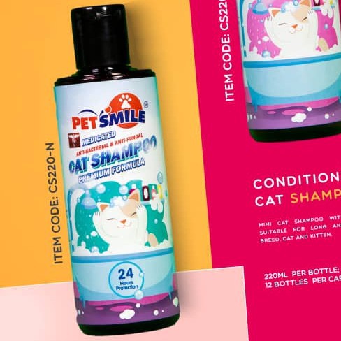 cat shampoo Petsmile Nano Kucing Cat Shampoo anti bacterial anti fungus ...