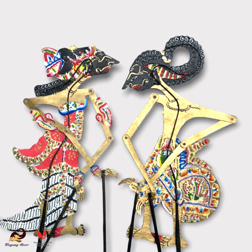 Arjuna and Srikandi Shadow Puppets (Surakarta Style) | Shopee Malaysia