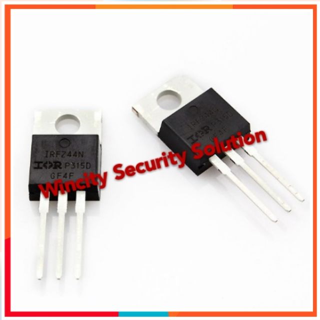 WSS (1Pcs) IRFZ44N/IRFZ46N Power Transistor MOSFET N-Channel 49A amp 55V | Shopee Malaysia