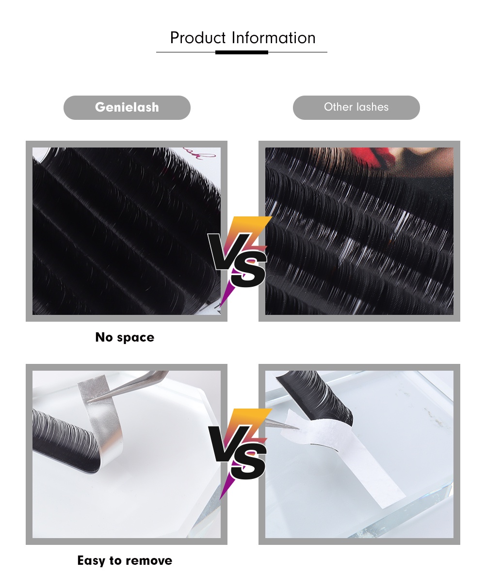 Genielash 1pc Individual Eyelash Extensions Premium Mink Lash ... Genielash 1pc Individual Eyelash Extensions Premium Mink Lash ...