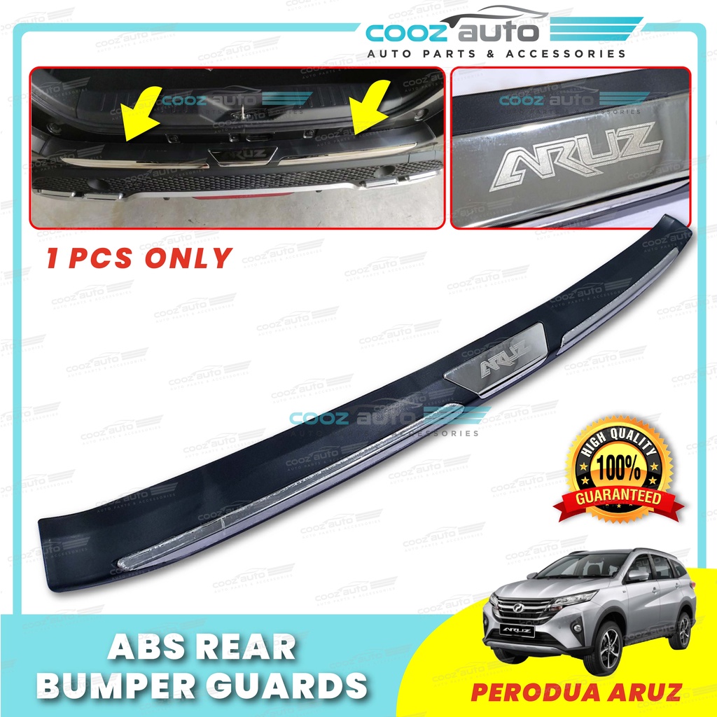 Perodua Aruz ABS Rear Bumper Guard Protector | Shopee Malaysia
