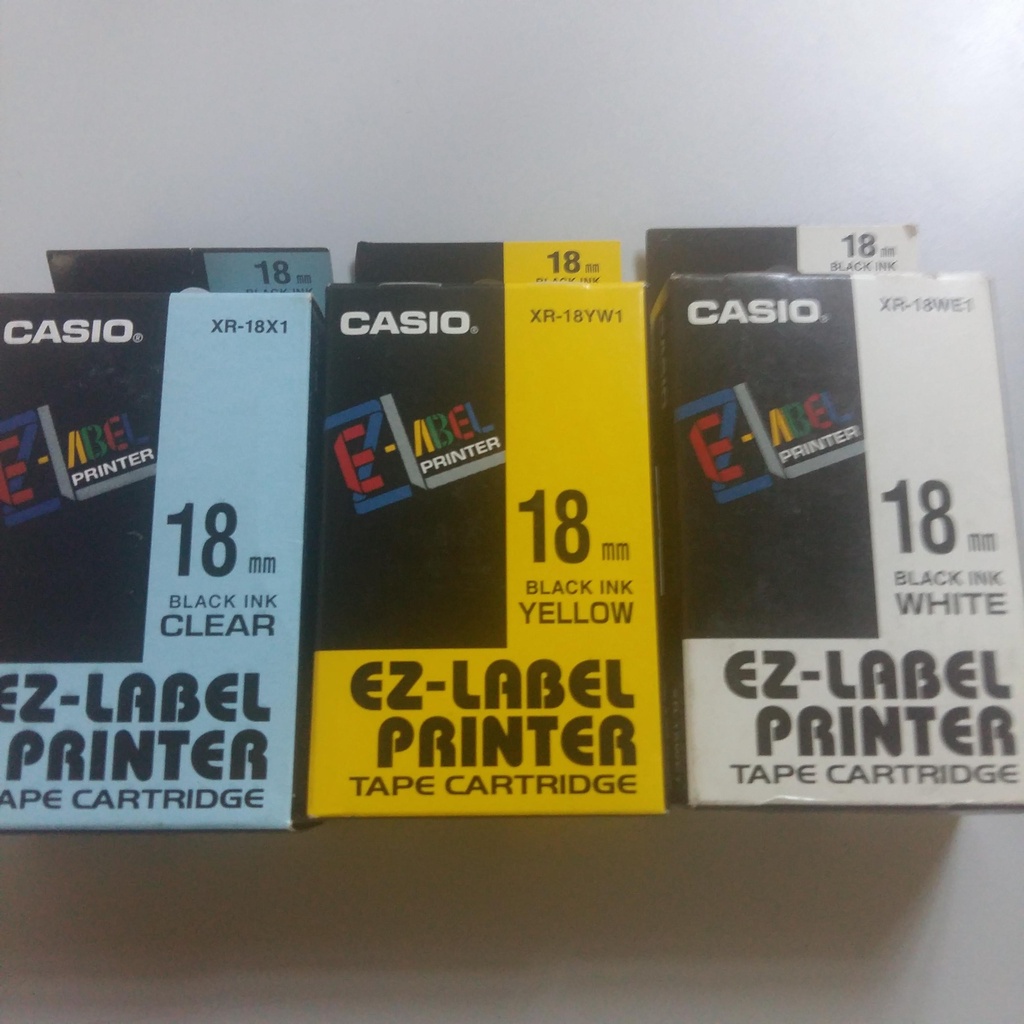 Casio EZ Label Printer Tape (18mm) | Shopee Malaysia