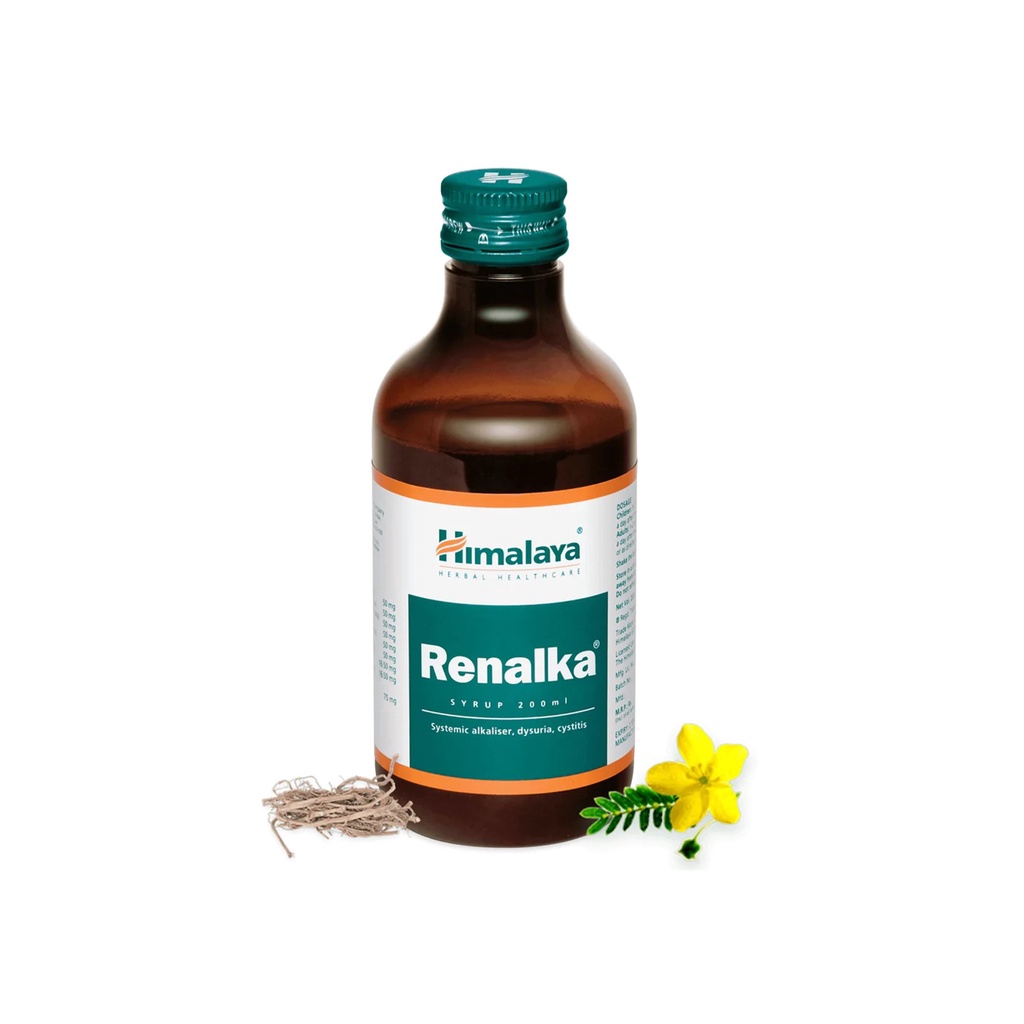Himalaya Renalka syrup Systemic Alkaliser, Dysuria Cystitis 200ml ...