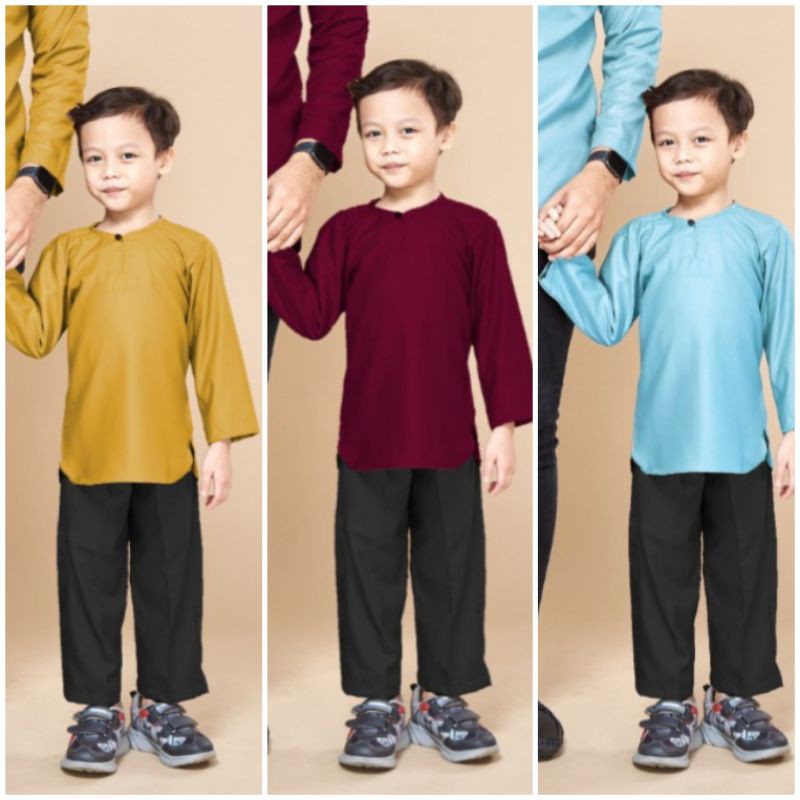 ( 2y - 12y ) KURTA KIDS COTTON READY STOK 🇲🇾 | Shopee Malaysia