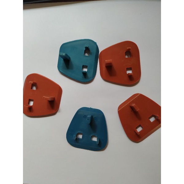 13A Safety Switch Socket Plug Key 2 Pin To 3 Pin (5 Pieces)To Start And ...