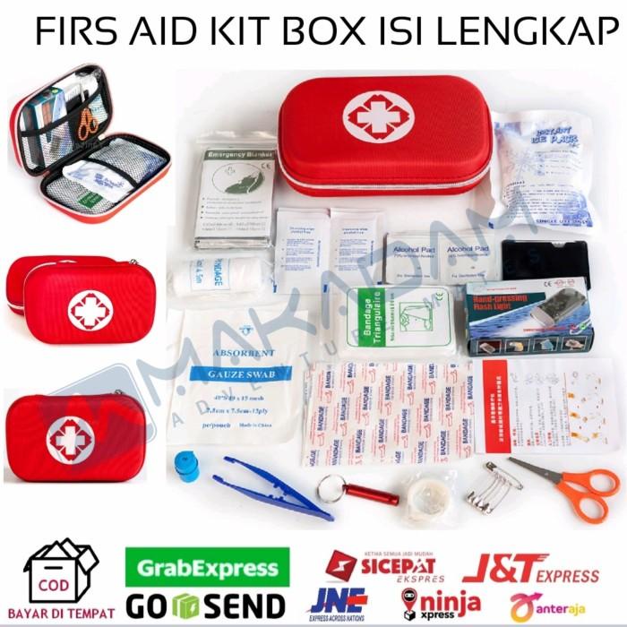 Box P3K Emergency First Aid Kit Box Camping Car Box Complete Contents ...