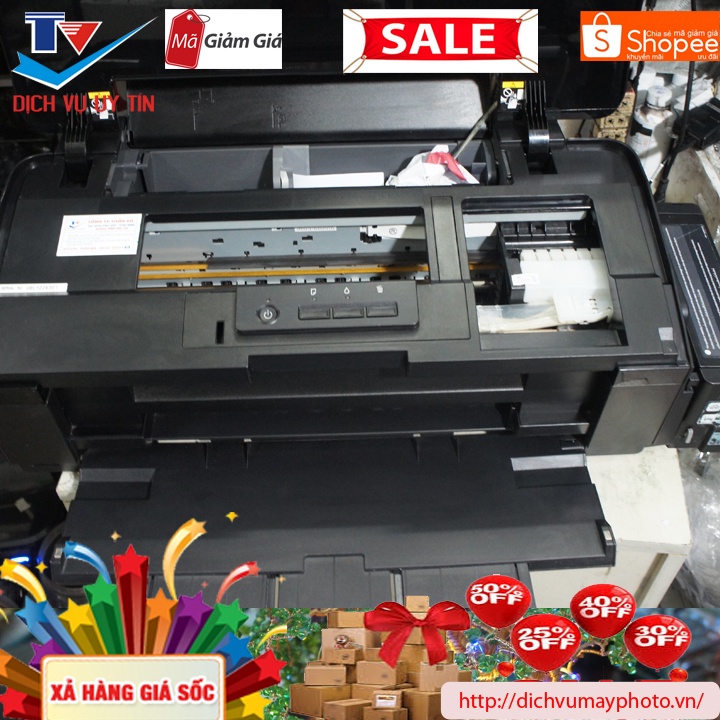 Old color inkjet printer A3 Epson L1800, durable and beautiful, with ...