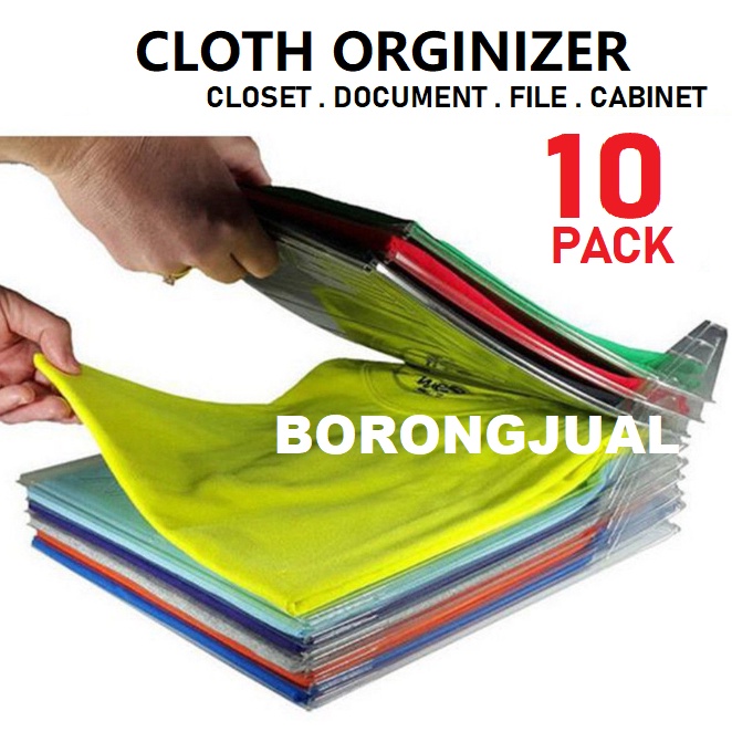 EZSTAX Storage Folding Board Document File Clothes Cloth Rack Drawer Desk Closet Cabinet Fast ...