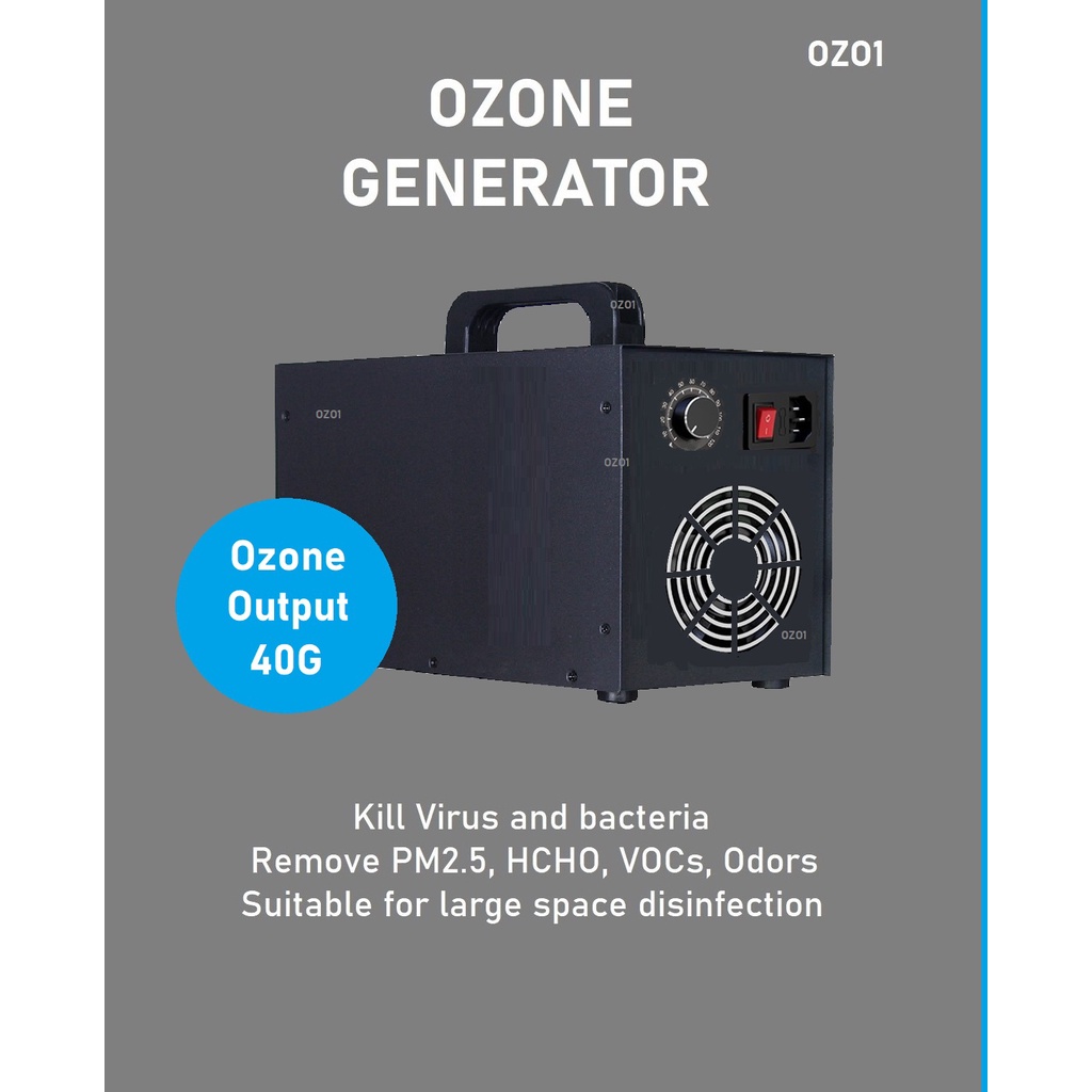 Air & Surface Disinfector/ OZO1MY28G/ Industrial Small Ozonizer/ Ozone ...