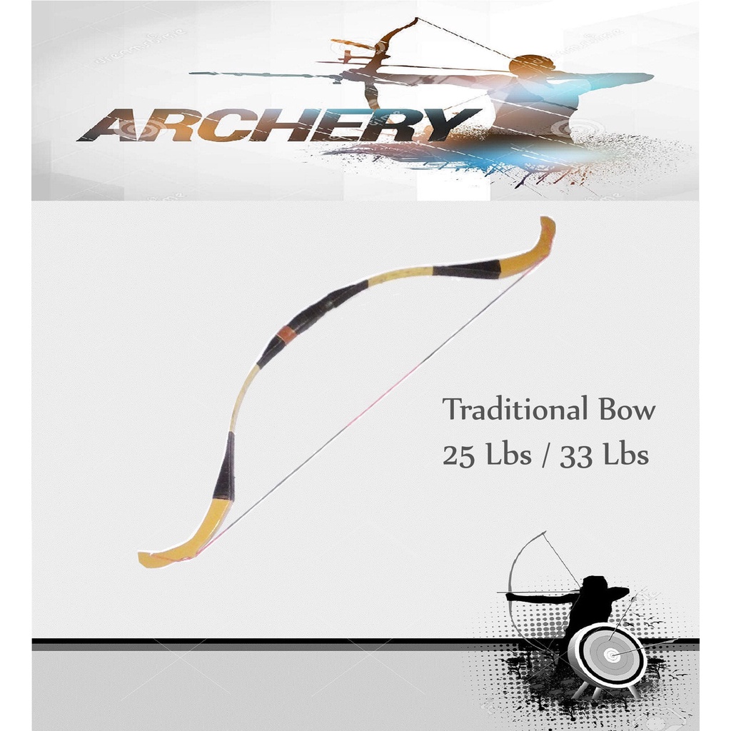 Traditional Bow Turkish (20 Lbs/25 LBS/30 LBS/35 LBS/40 LBS/45 LBS ...