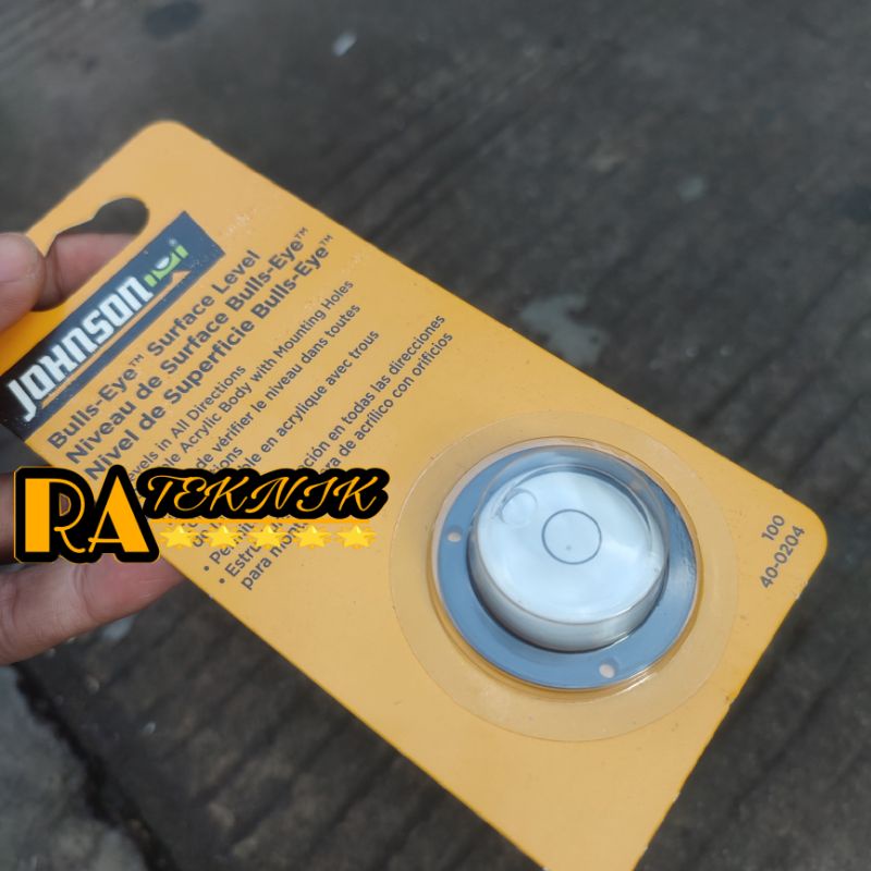 MATA Water Pass Round Cow Eye Shape Johnson Eye Bull Level Surface ...
