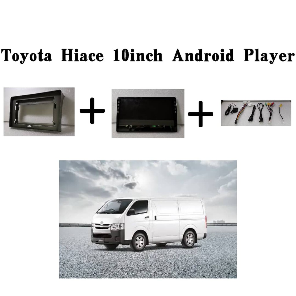 🆕New T3L/T3🆕Toyota Hiace 10 Inch Android Player | Shopee Malaysia