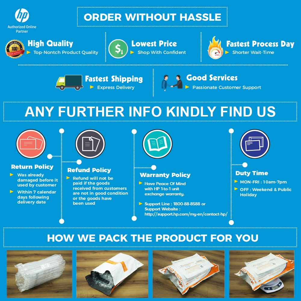 HP Carepack Upgrade to 3 Years On-Site Notebook Service U9BA7E | Shopee ...