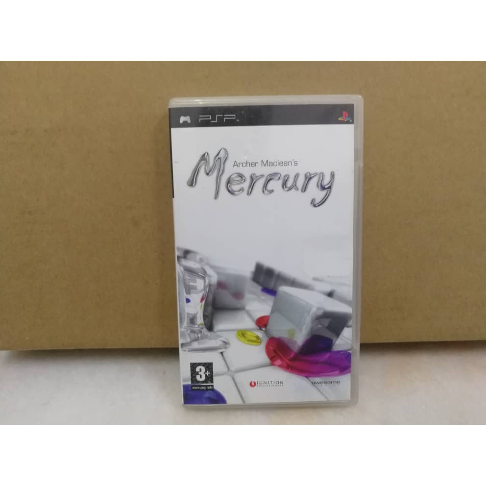 (Used) Psp Archer Mclean's Mercury - Original UMD | Shopee Malaysia