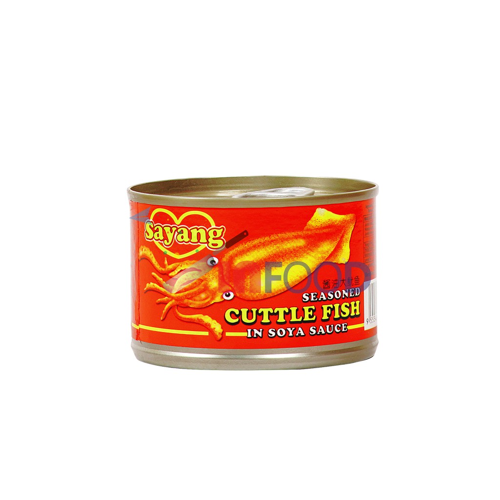 Sayang Sotong Dalam Kicap Soya / Cuttle fish In Soya Sauce 145gm ...