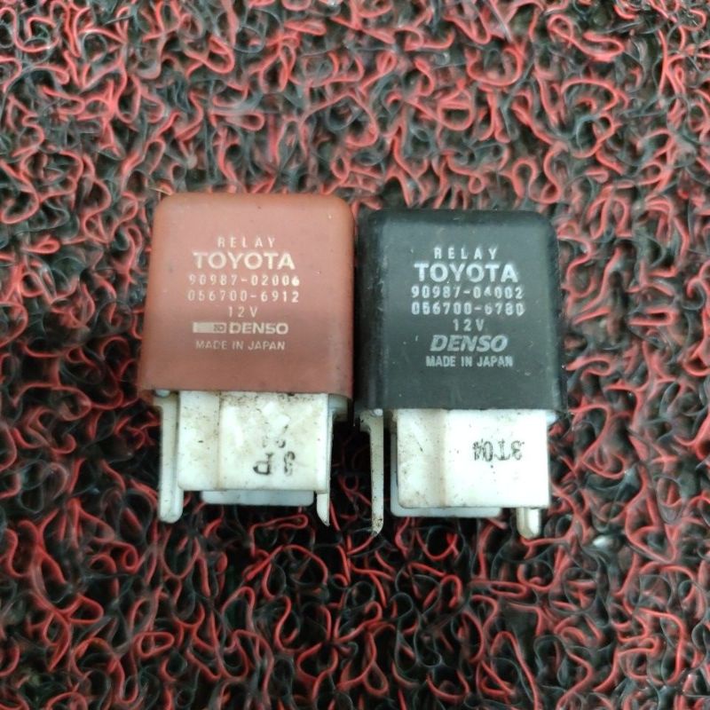 Toyota Relay 90987-04002 056700-6780 90987-02006 056700-6912 12V Denso ...
