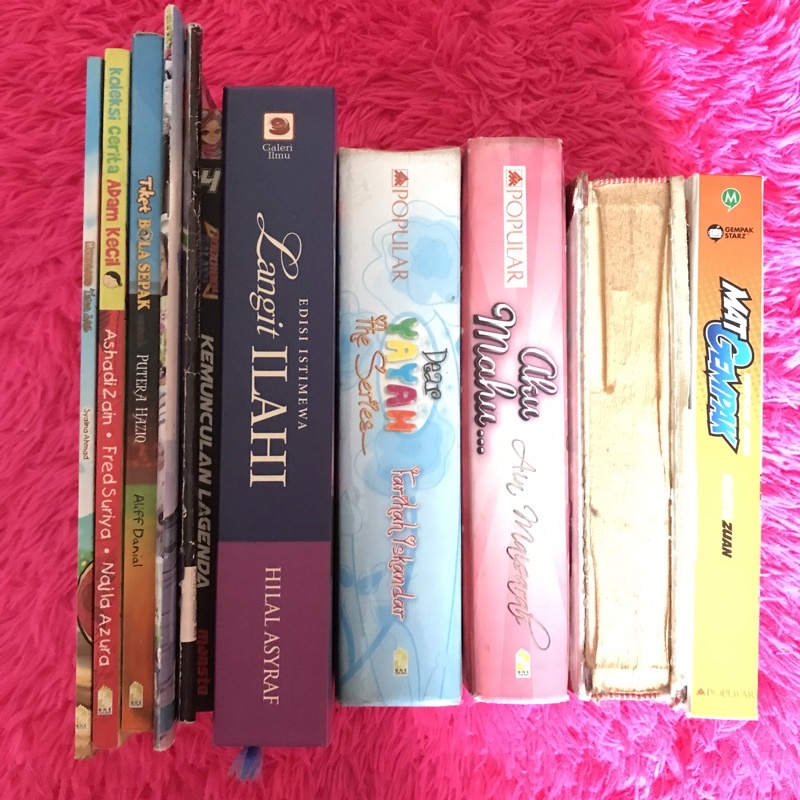 PRELOVED NOVEL AIN MAISARAH AKU MAHU AIZAM AIMAN DEAR YAYAH ADAM KECIL ...