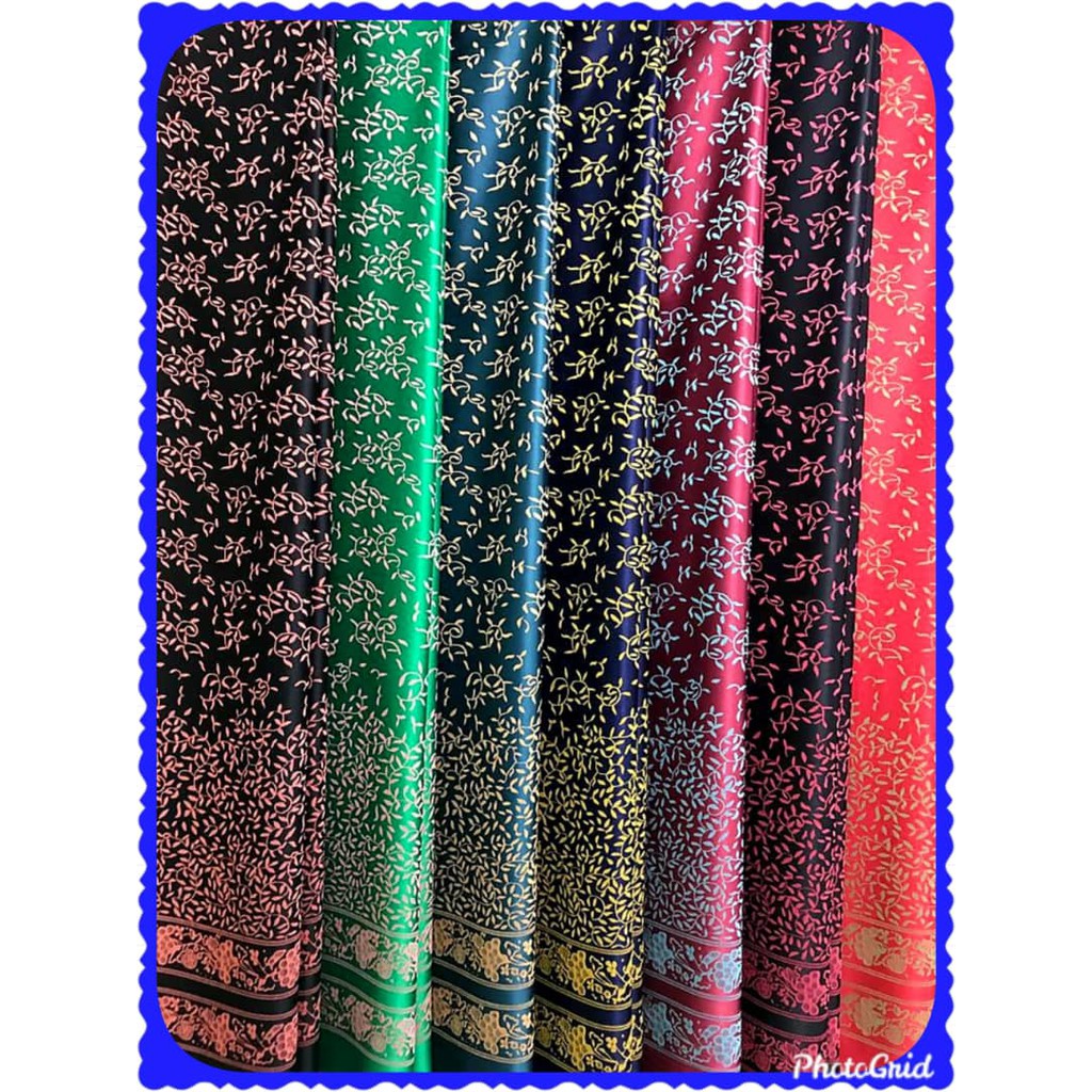 Kain Bunga Pasang (Vietnam Silk) (Harga 1 M) | Shopee Malaysia
