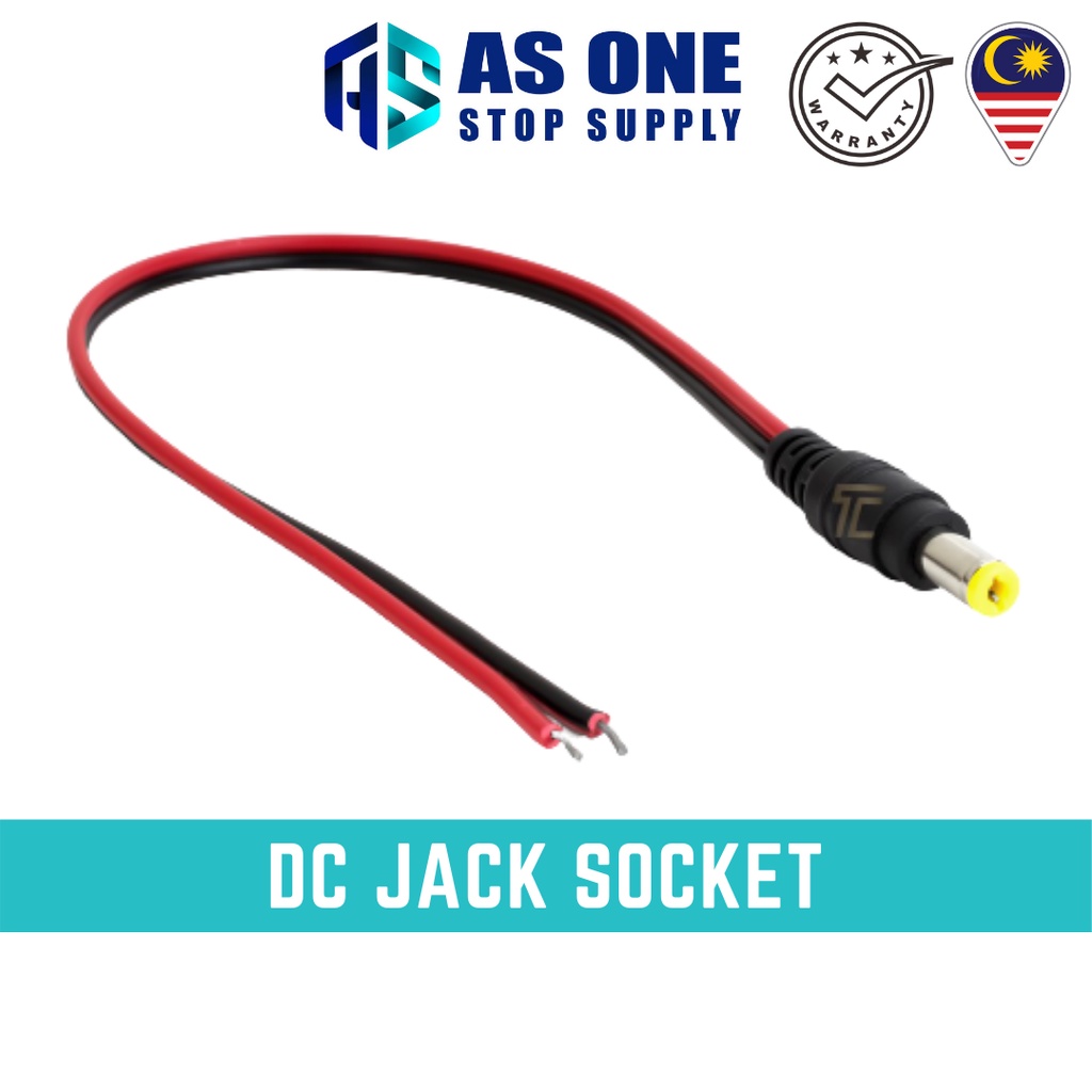 DC Power Cable Connector Adaptor for CCTV Camera Use CCTV 12V DC Male ...