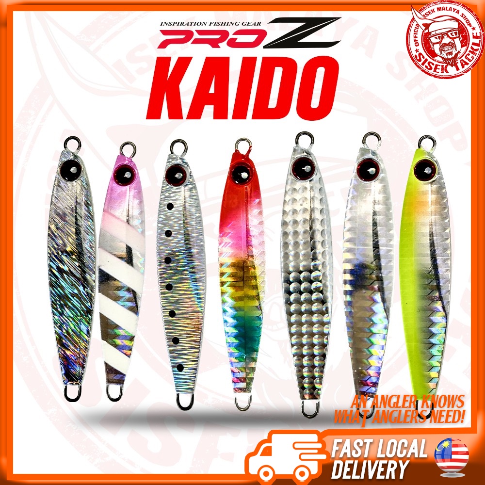 Pro z jig metal jig fishing lure jig lure kaido jig 40g 60g 80g 100g ...