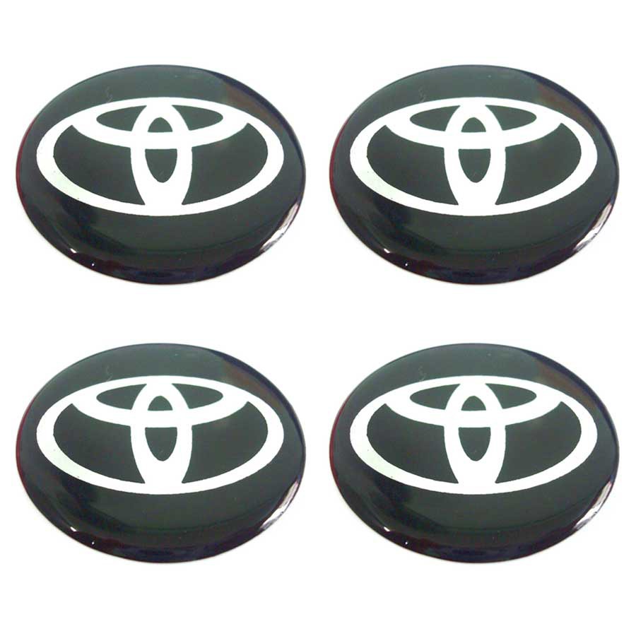 35mm. Toyota sticker Wheel Hub General Stickers Width 35 Mm. (3.5cm ...