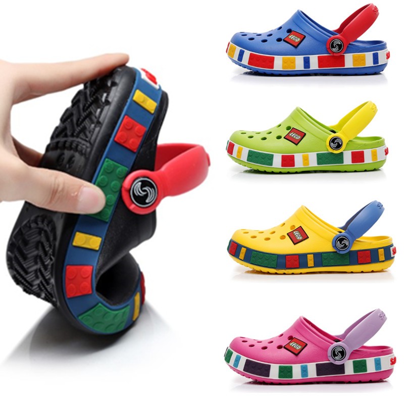 LEGO CROCs Kiddo Sandals | Shopee Malaysia