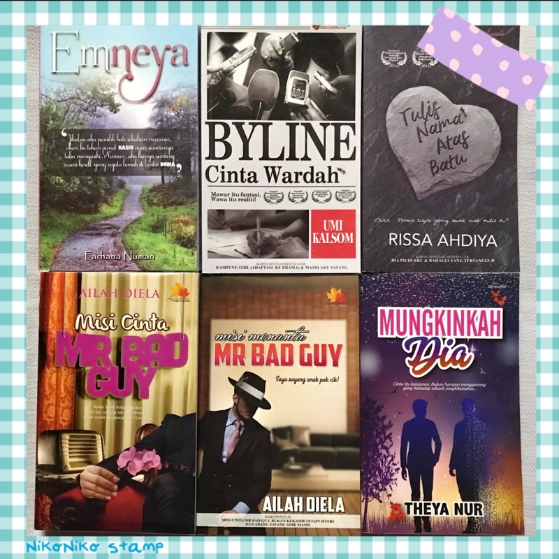 NOVEL MELAYU AILAH DIELA MISI CINTA MR BAD GUY MISI MENANTU MR BAD GUY RISSA AHDIYA MUNGKINKAH ...