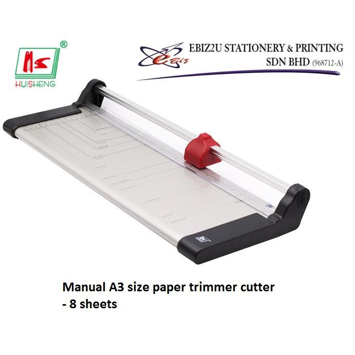 HuiSheng Manual A3 size paper trimmer cutter- 8 sheets (HS910) (Paper ...