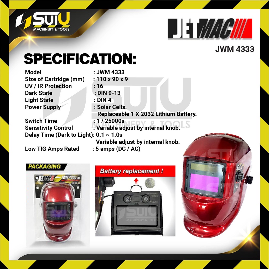 JETMAC 6IN1 MIG Welding Equipment Promotion (JWG2000 + JWC7171 ...