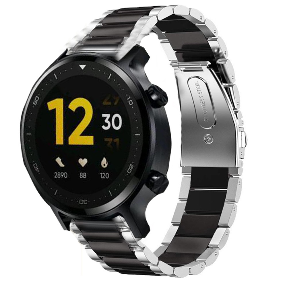 Realme watch S Bands, Lamshaw Stainless Steel Metal Replacement Strap ...