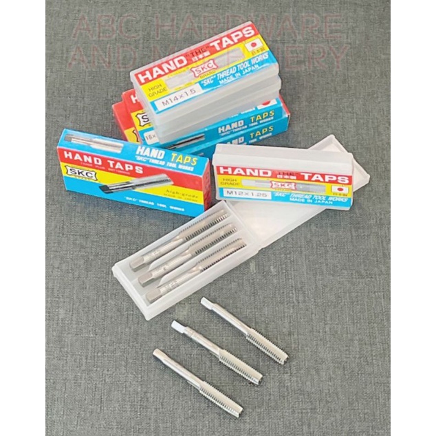 [100% ORIGINAL] M3-M18 SKC HAND TAPS METRIC SET OF 3PCS (MADE IN JAPAN ...