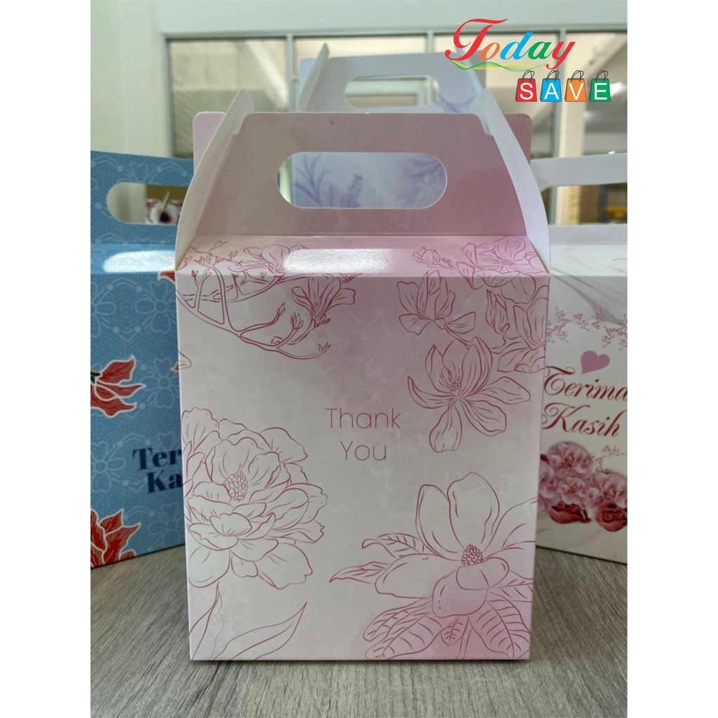 Wedding Door Gift Box Terima Kasih Thank You Goodie Bag Party Pack ...