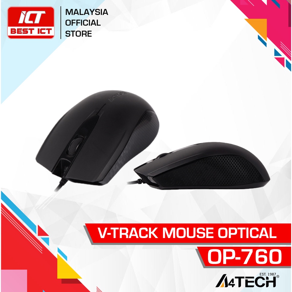 OP-760 V-TRACK MOUSE OPTICAL | Shopee Malaysia
