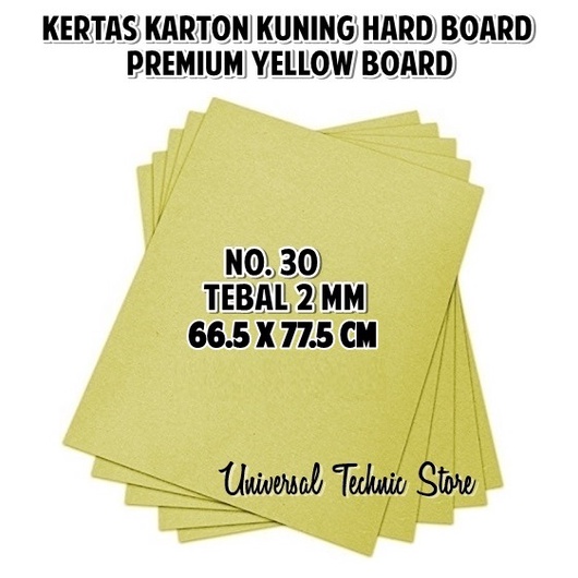 Yellow Cardboard Paper Yellow Board Hard Cover Book No.30 2mm thick ...