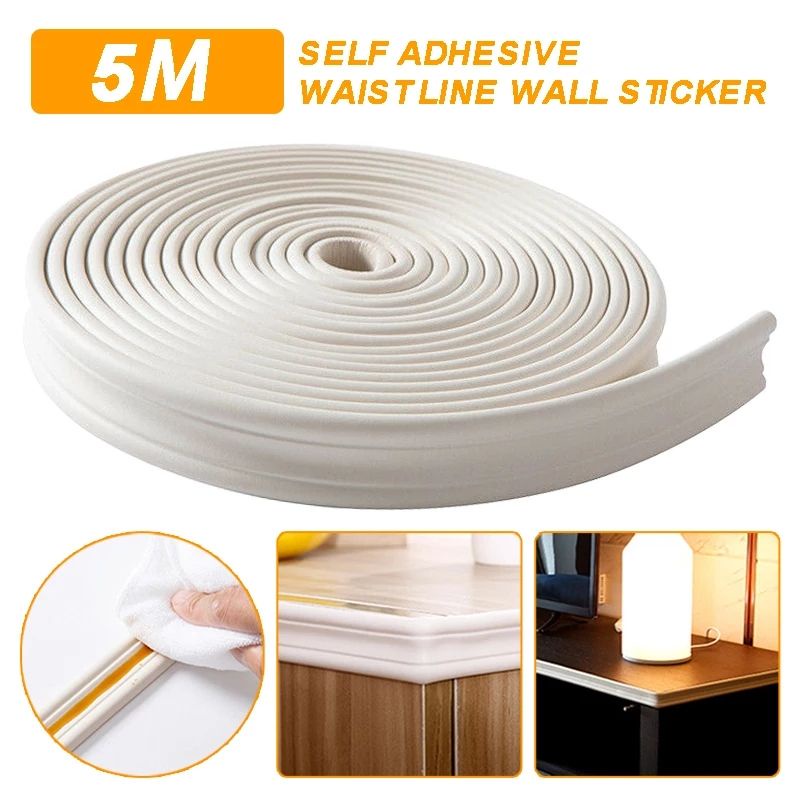 3cm & 6CM| List Border sticker | Wainscoting foam 3cm x5m/wall panel ...