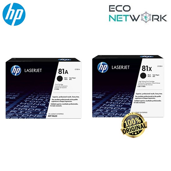 HP ORIGINAL 81A/ 81X BLACK LASERJET TONER CARTRIDGE | Shopee Malaysia