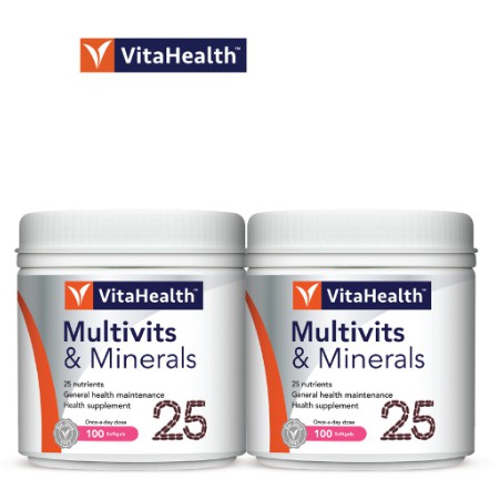 VitaHealth Multivits & Minerals (100'S / 2x100’s) | Shopee Malaysia