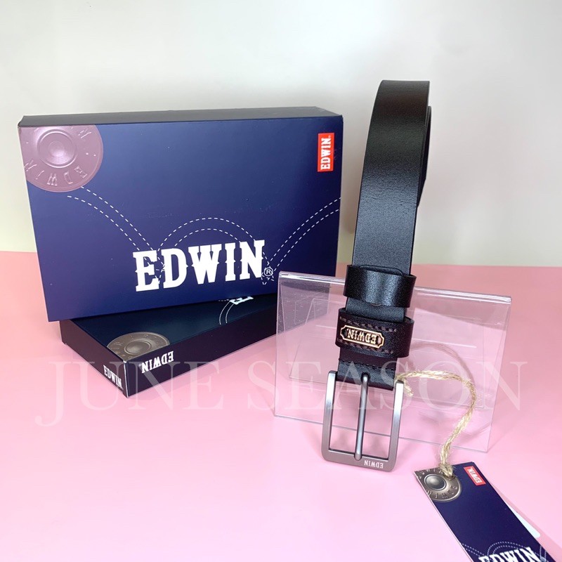 Edwin Original Men Belt / Pin Buckle Belt / Tali Pinggang Genuine ...