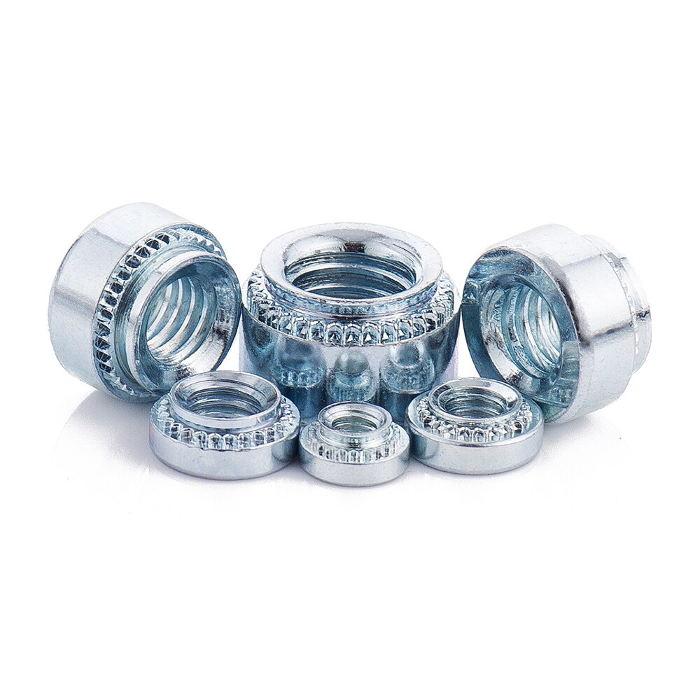 NINDEJIN Self Clinching Nut 304 Stainless Steel Galvanized Swage Nut ...