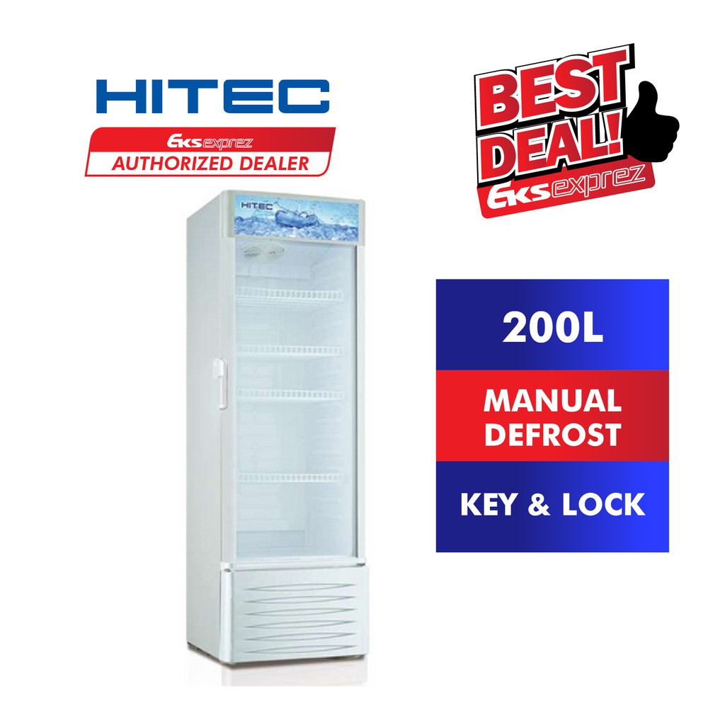 HITEC Display Chiller (200L) HTC-218FSC | Shopee Malaysia