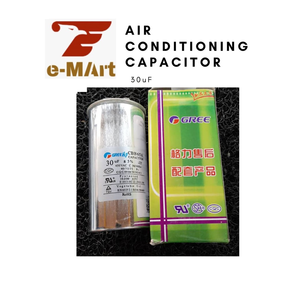 💥GREE Air-Conditioner Capacitor ( 30uF/45uF/60uF) 💥 [ READY STOCK ...
