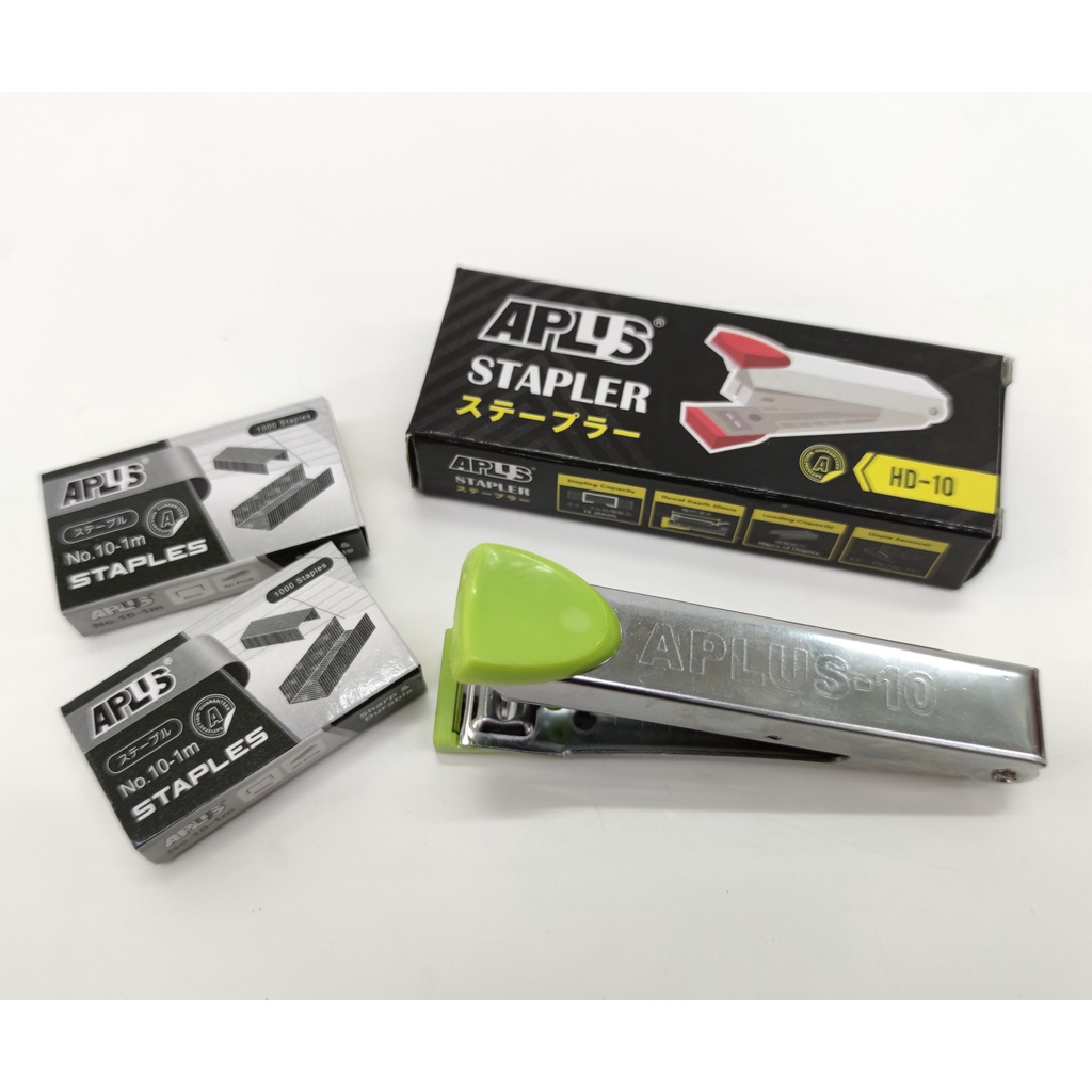 APLUS HD-10 Stapler with Stapler Refill/ APLUS HD-10 Stapler dan Ubat ...